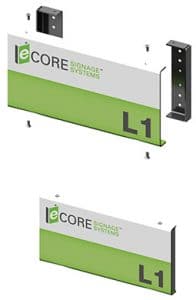 Modular Sign System - Technical Information - eCORE Signage Systems